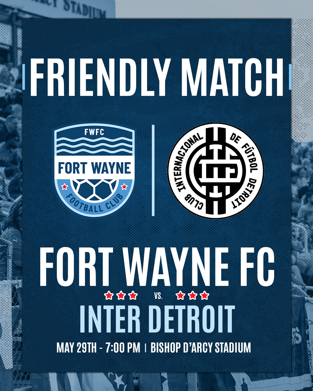 Fort Wayne FC Welcomes Inter Detroit for Friendly Match - Fort Wayne FC